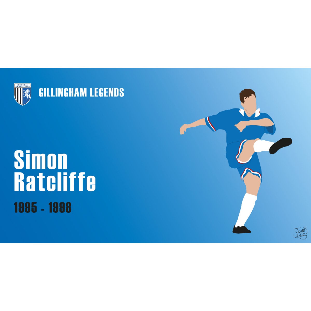 Legends Print - Simon Ratcliffe | Gillingham Legends
